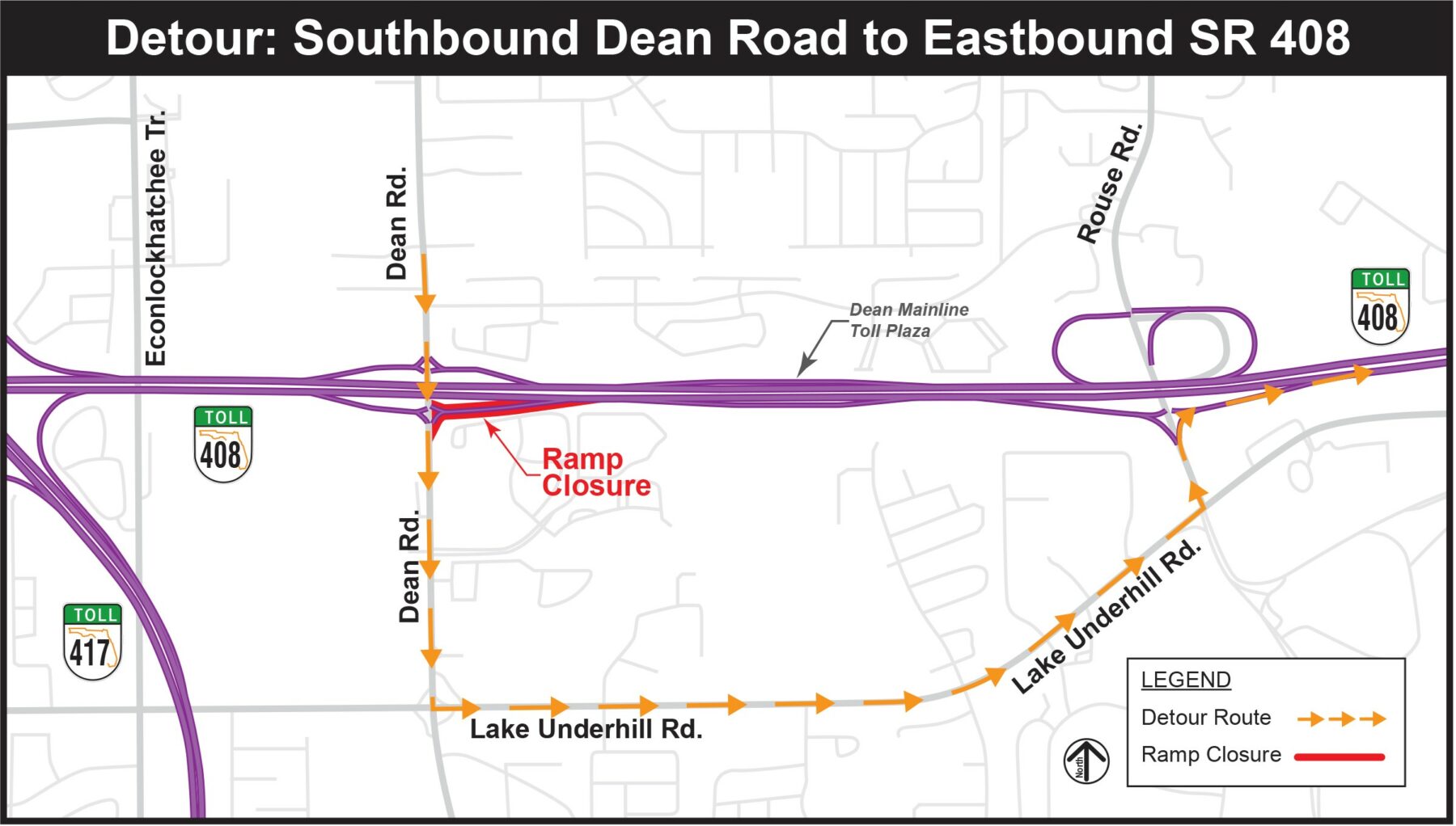 CFX State Road 408 widening to cause three on- and off-ramp closures in ...