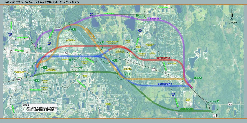 PD&E Study - SR 408 Eastern Extension | Central Florida Expressway ...