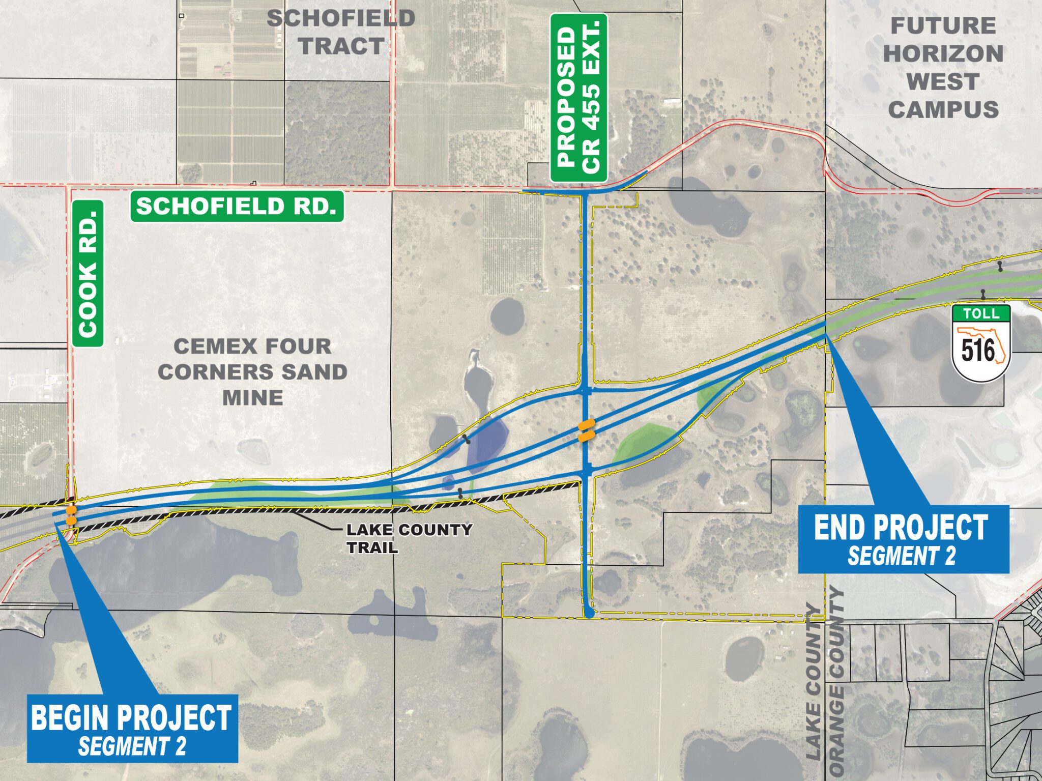State Road 516 (Lake/Orange Expressway) from US 27 to SR 429 | Central ...