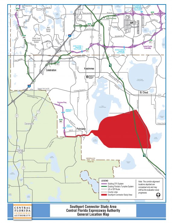 PD&E Study: Southport Connector Expressway | Central Florida Expressway ...