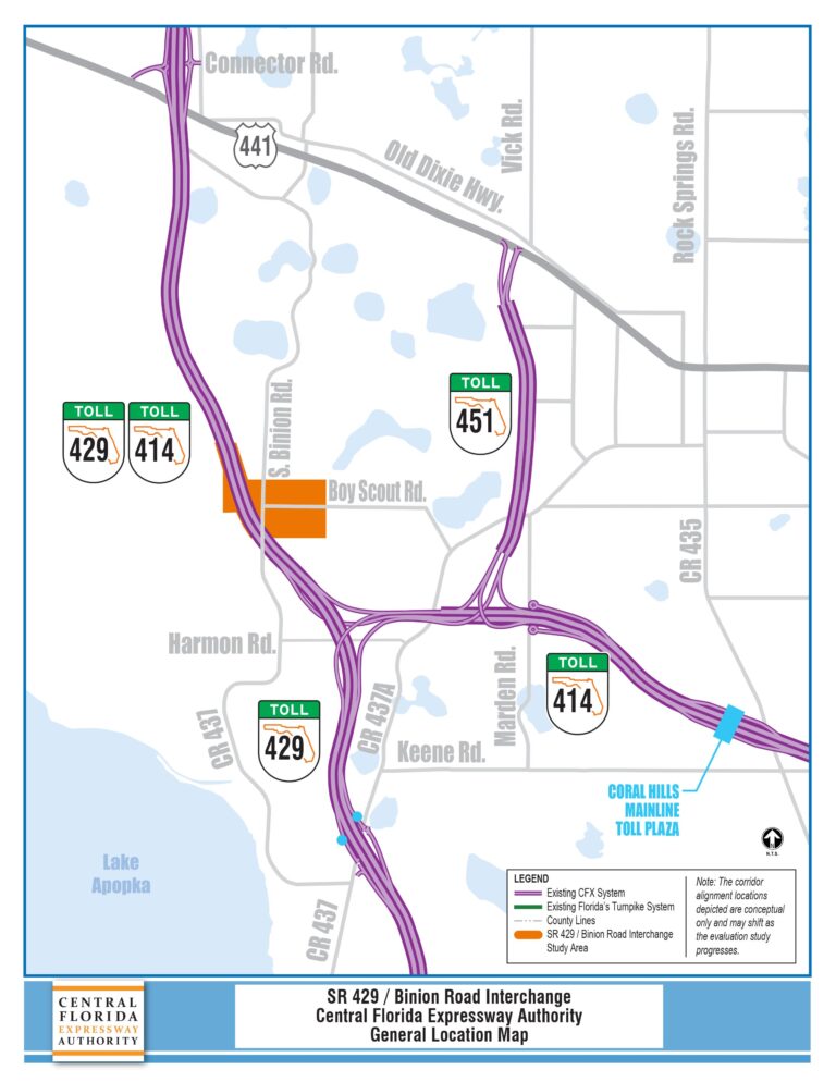PD&E Study - SR 429/Binion Road Interchange Central Florida Expressway ...